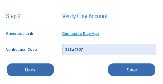 Linking your Etsy store to Transglobal Express