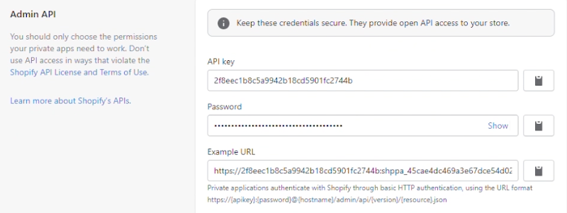 Installing our Shopify importer