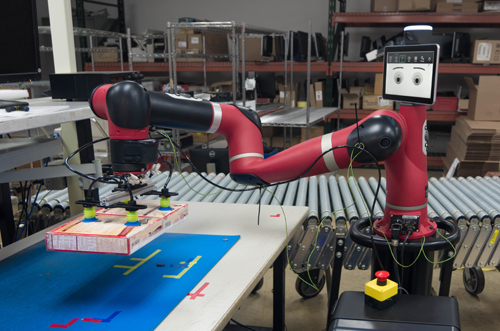 Introducing Baxter and Sawyer, DHL’s new collaborative test robots